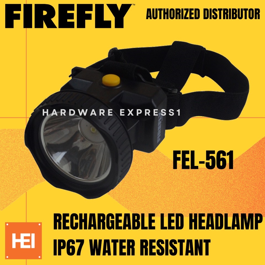 FIREFLY Headlamp Rechargeable LED FEL561 | Shopee Philippines