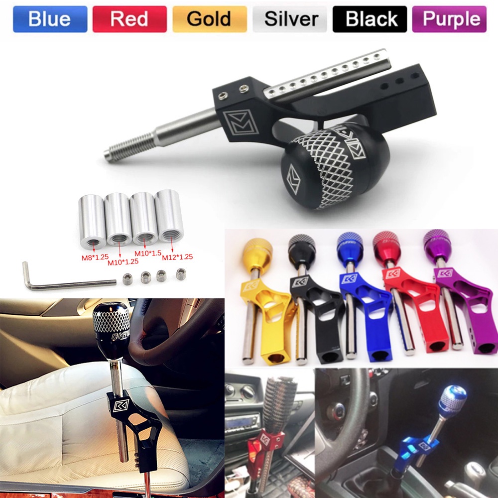 K-TUNED Universal Car Gear Shift Knob Extender Adjustable Shifter Lever ...
