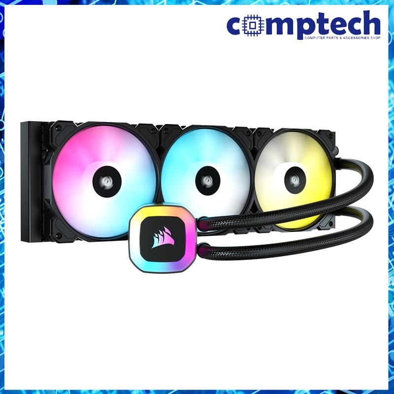 CORSAIR H150 RGB LIQUID CPU COOLER -360MM | Shopee Philippines