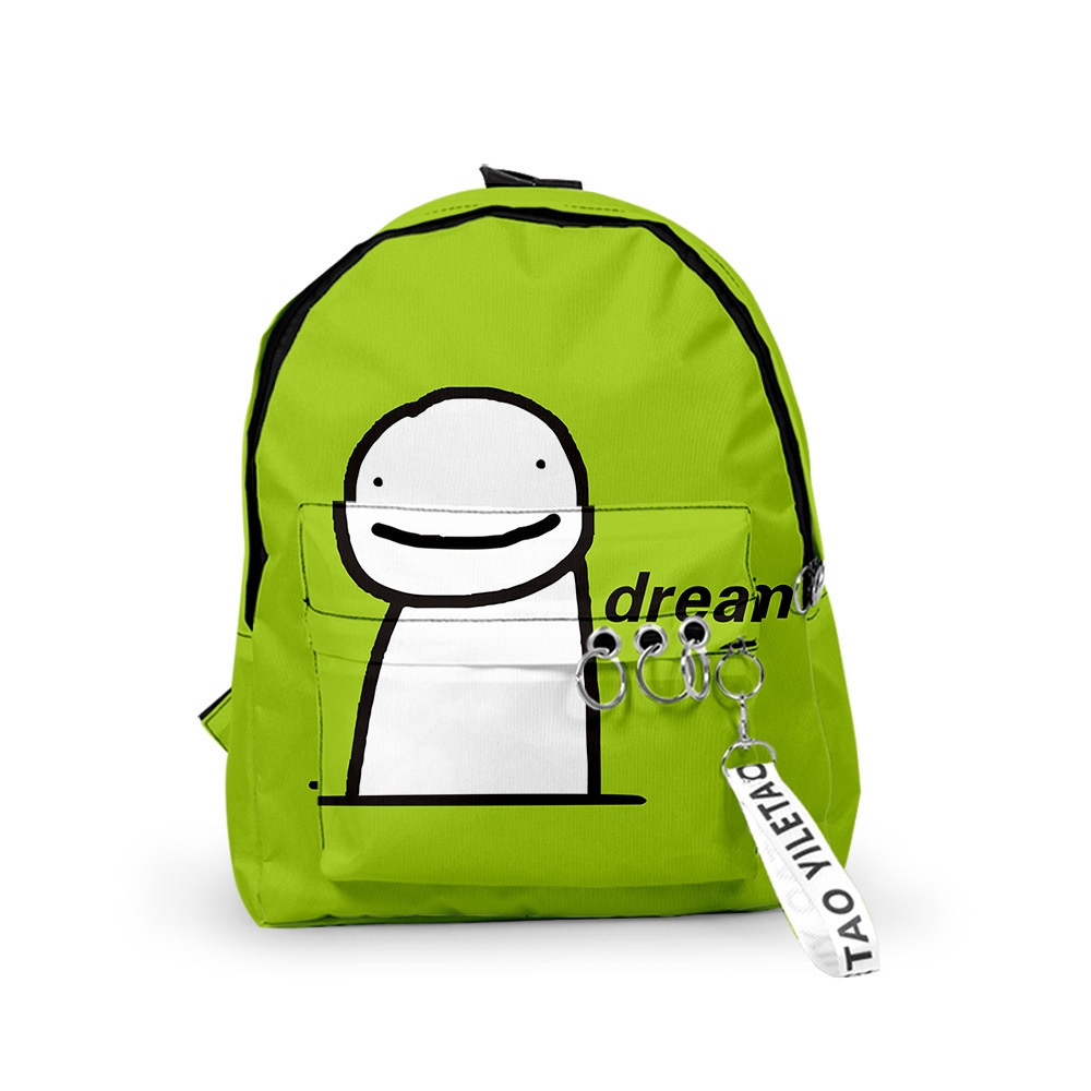 NEW Minecraft Dream SMP 3D Women Men Backpack Cute Dreamwastaken ...