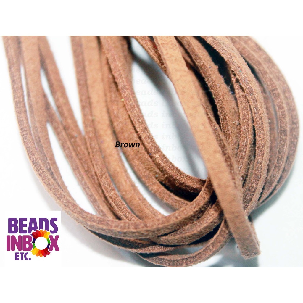 Suede Cords 3mm thick (2) | Shopee Philippines