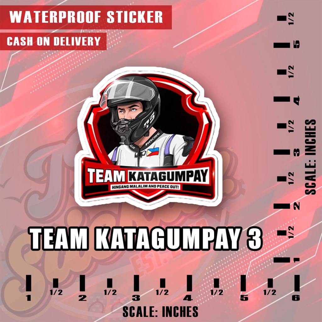 MotoVloggers, Evo, Team Graphitee, Team Katagumpay Stickers | Hologram ...