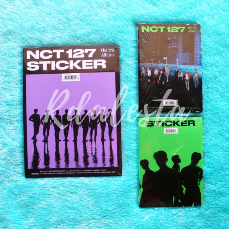 Nct 127 STICKER SEALED Album - Sticky Seoul Photobook Version | Shopee ...
