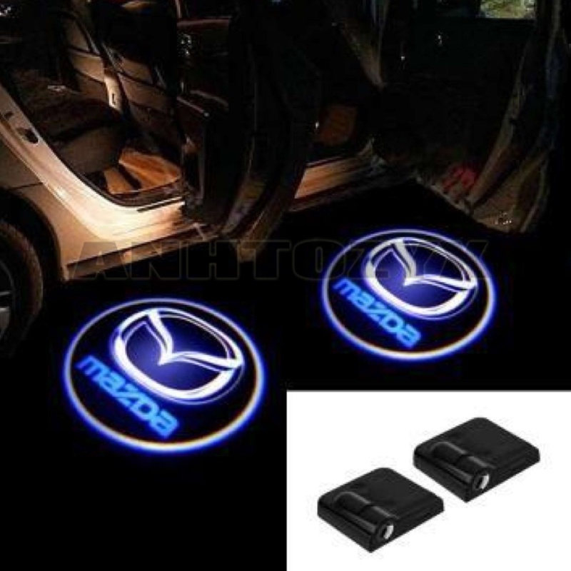 2 pcs LED Car Door Logo Light Courtesy Laser Projector Welcome Lamp ...