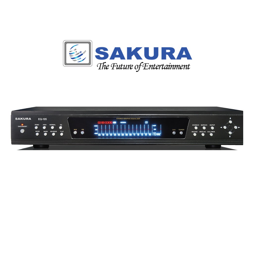 Sakura EQ-105 10 Band Digital Graphic Equalizer w/ Remote | Shopee ...