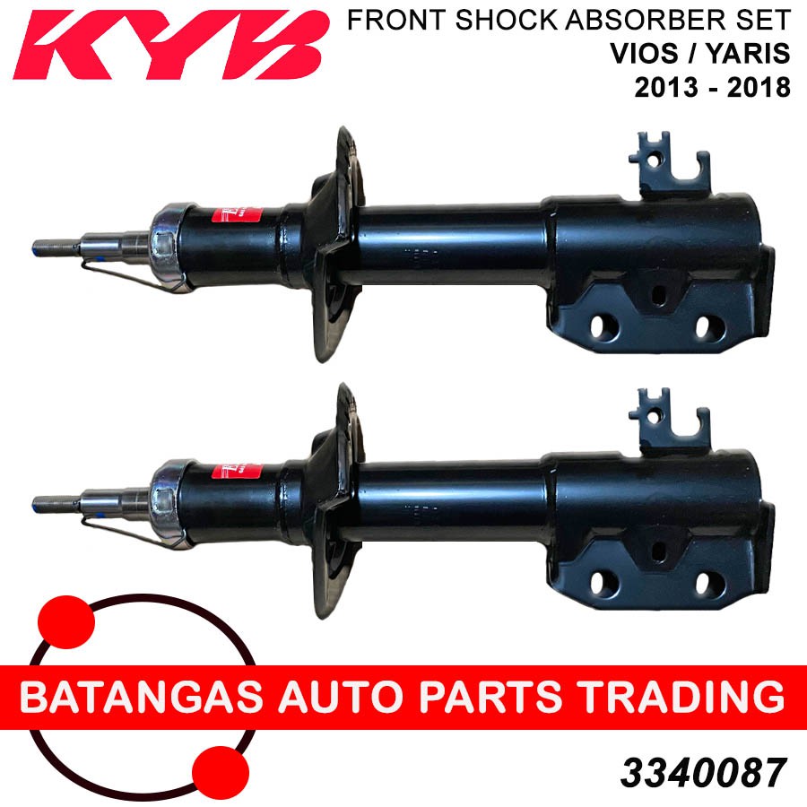 KYB FRONT SHOCK ABSORBER (SET) Toyota Vios / Yaris 2013-2023 Part No ...