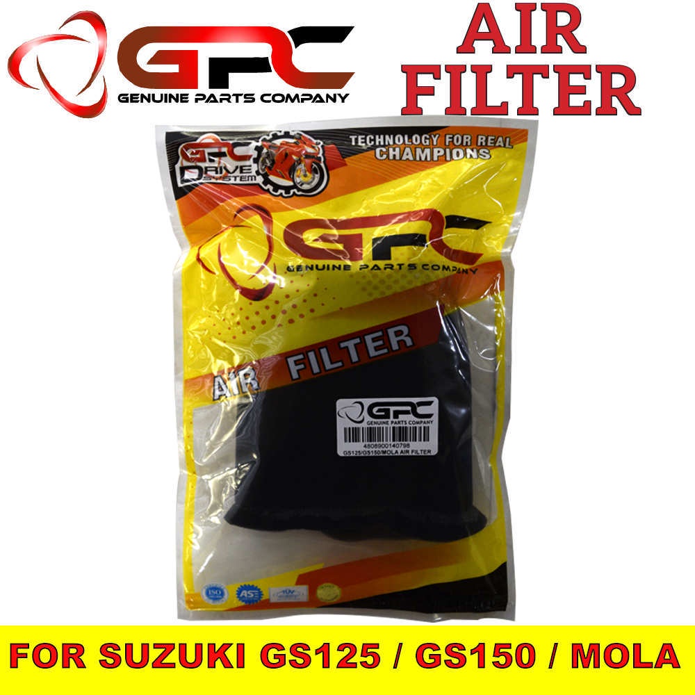 GS125/GS150/MOLA AIR FILTER GPC | Shopee Philippines