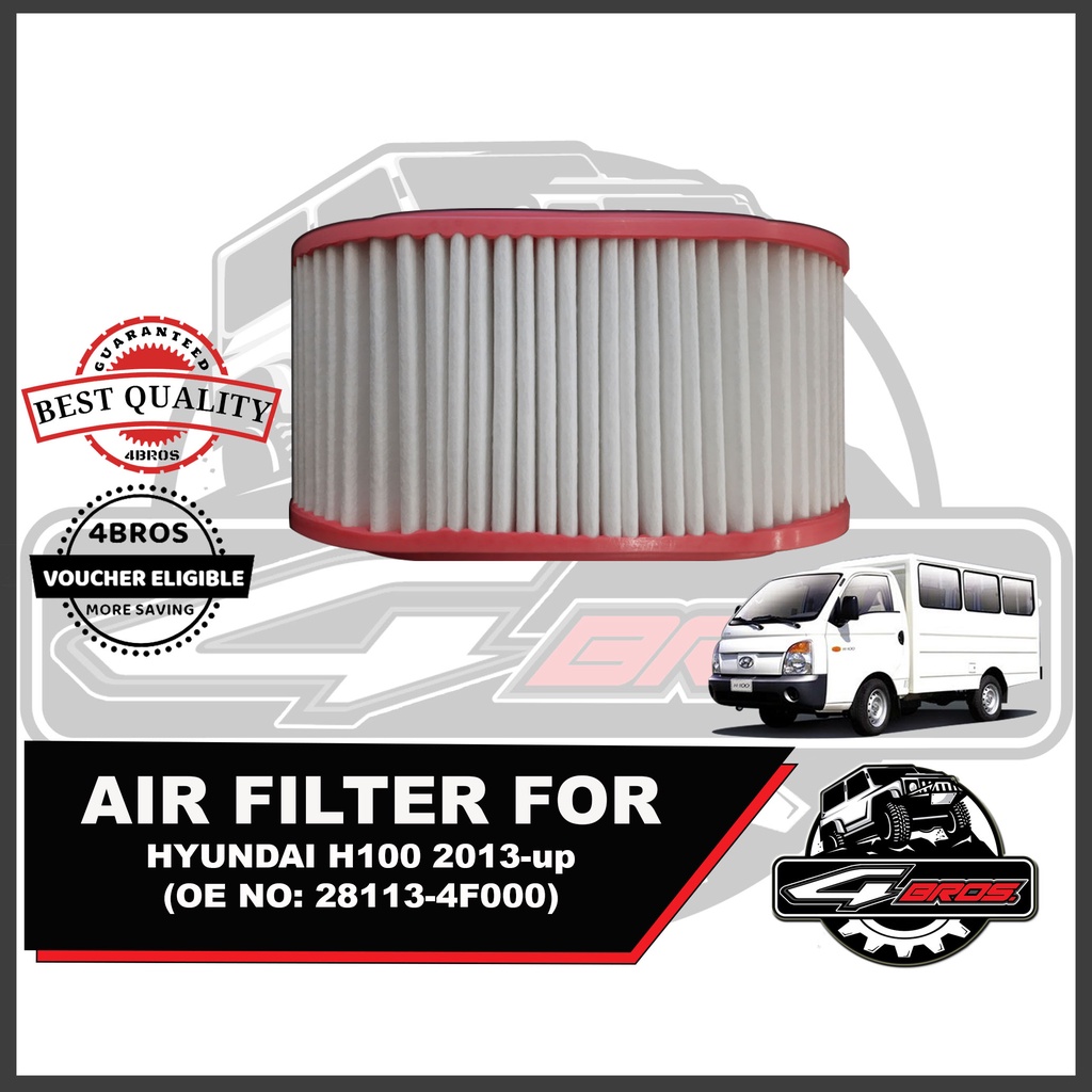 Excellabs Air Filter for Hyundai H100 2013 to Present (28113-4F000 ...