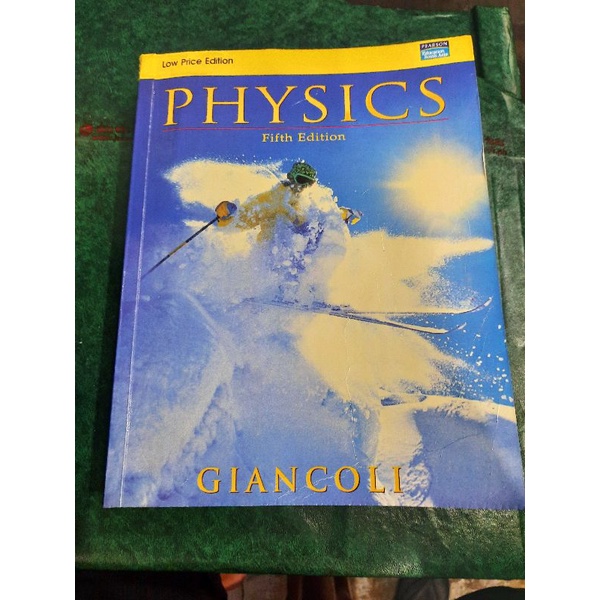 PHYSICS 5TH EDITION GIANCOLI | Shopee Philippines PHYSICS 5TH EDITION GIANCOLI | Shopee Philippines