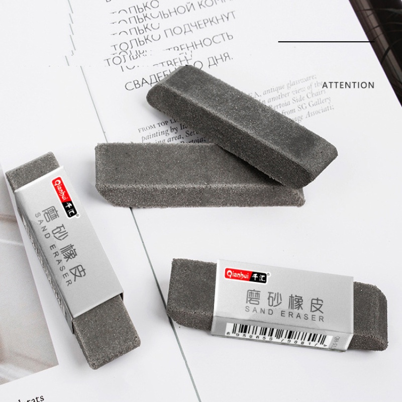Frosted Eraser Student Exam Use Office Full Sand Eraser Erasable ...