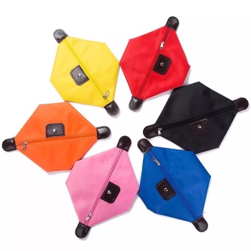 UNIHEART Dumpling Shape Waterproof Pouch Purse Organizer Cosmetic Bag ...