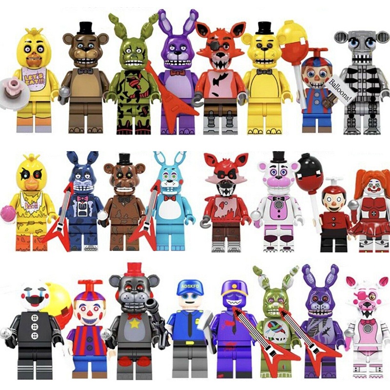 Exciting Lego Five Nights At Freddy S Minifigures Gallery
