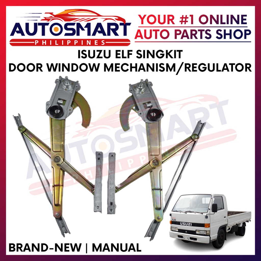 Isuzu Elf Singkit Manual Door Window Regulator/Mechanism | Shopee ...