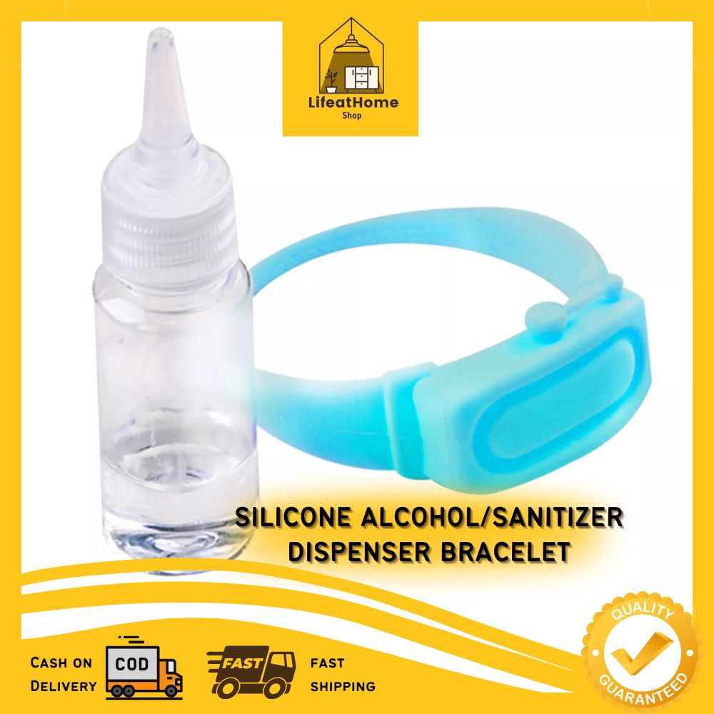 LIFEATHOME Silicone Alcohol/Sanitize/Handwash Wearable Dispenser ...