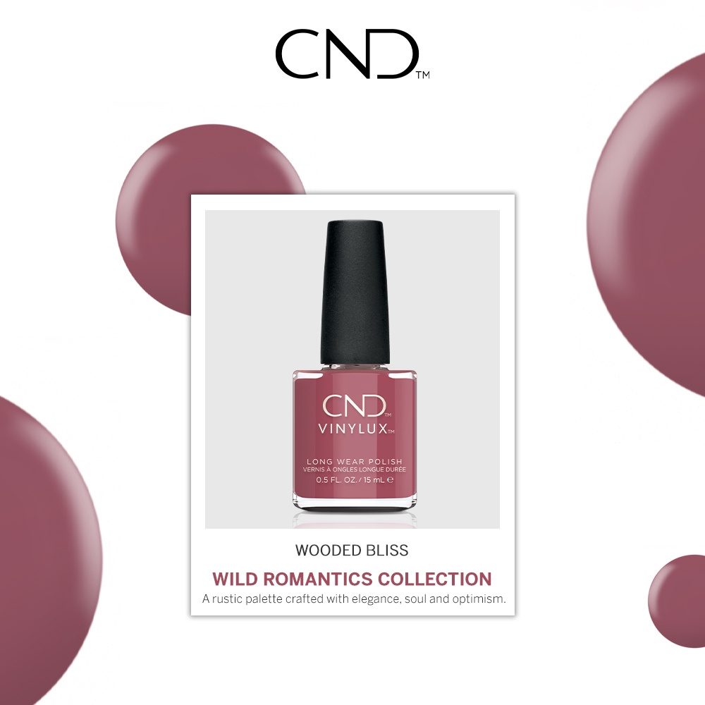 CND Vinylux Wooded Bliss #386 Long Wear Polish 15ml REGULAR NAIL POLISH ...