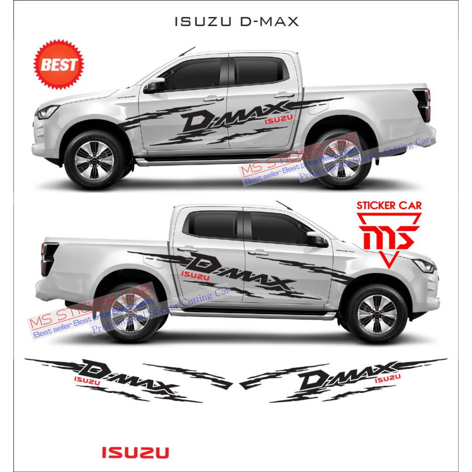 Dmax stickers cutting stickers for isuzu d max off road cars | Shopee ...