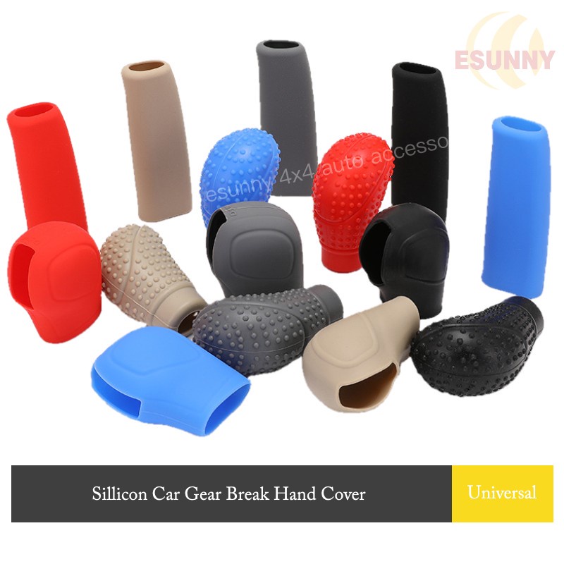 Silicone Car Gear and Hand Brake Covers (Universal Fit) | Shopee ...