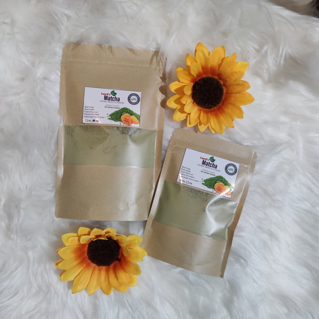 Loyd's Matcha Powder Strawberry & Mango (100% KETO APPROVED) (NO Sugar ...
