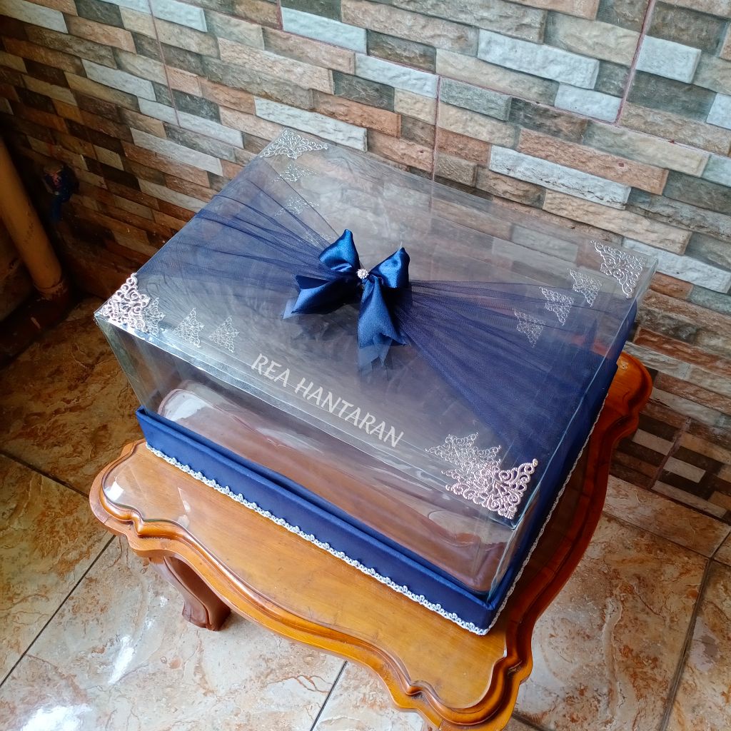 Delivery box navy/Blue Color full Ornament Corner tilepita 1 set Of 4 ...