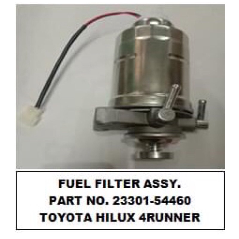 FUEL FILTER ASSEMBLY (ISUZU, TOYOTA, FURTUNER, FUSO, MITSUBISHI, INNOVA ...