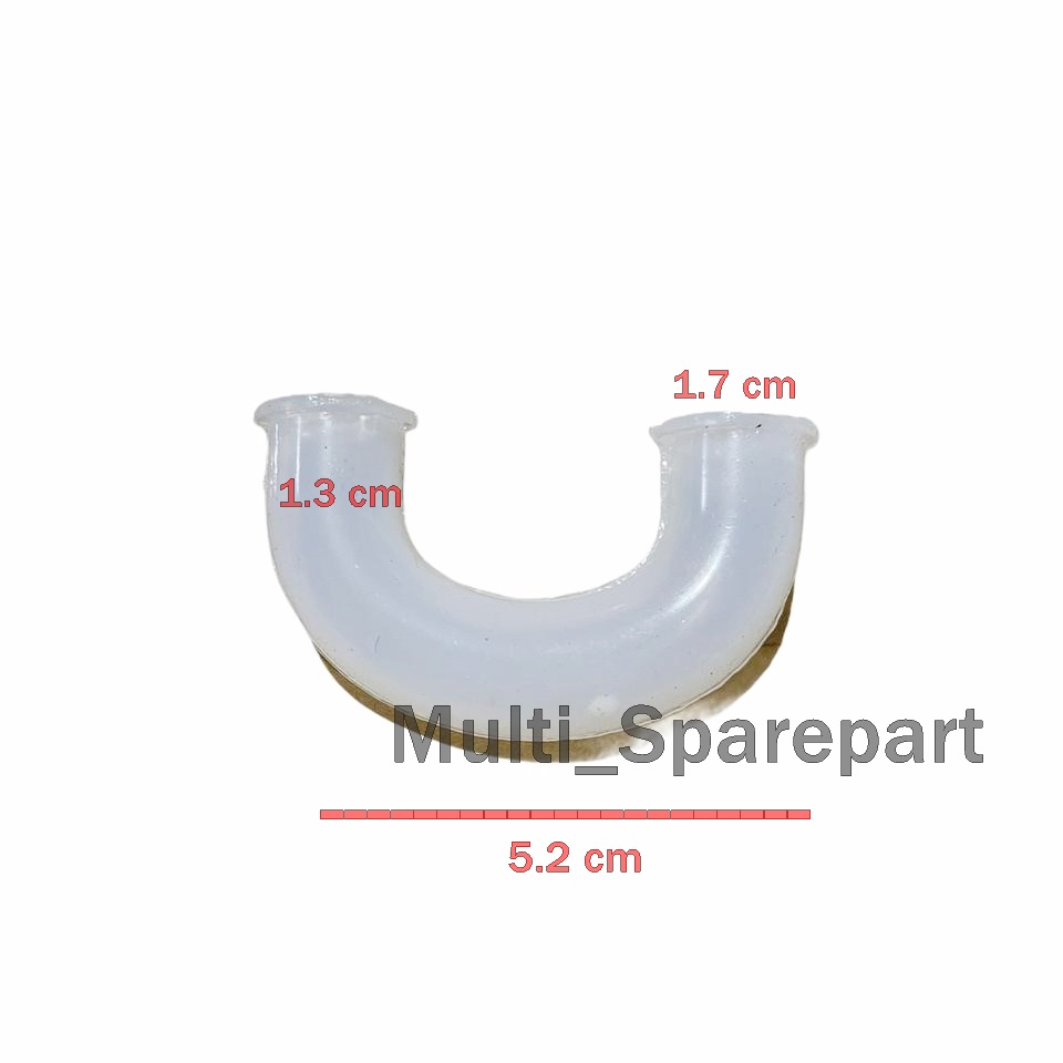 U-Shaped Silicone Dispenser Hose Tube Dispenser Hose in Heating Tube ...