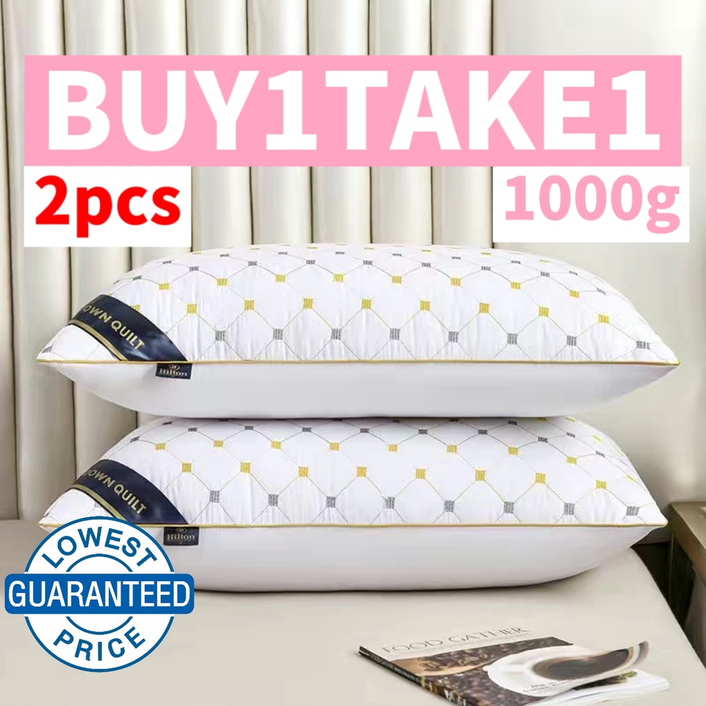 Natural Cotton Single Pillow 100% Polyester Fiber Orthopedic Neck ...