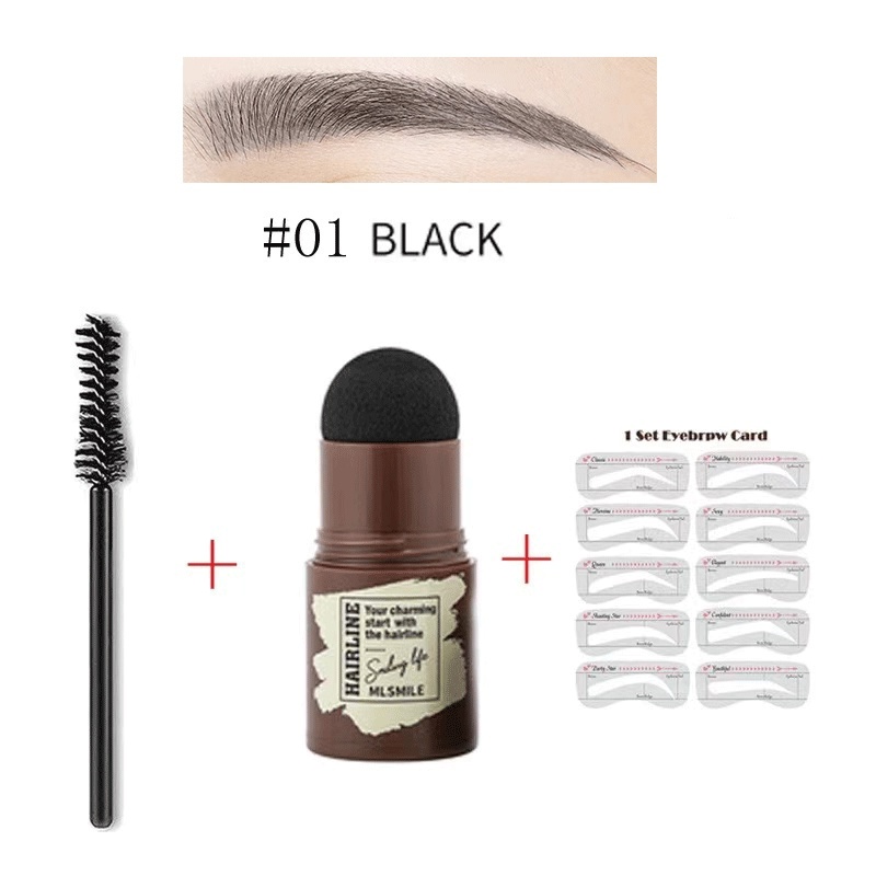 Eyebrow Powder Stamp Shaping Makeup Waterproof One Step Brow Stamp ...