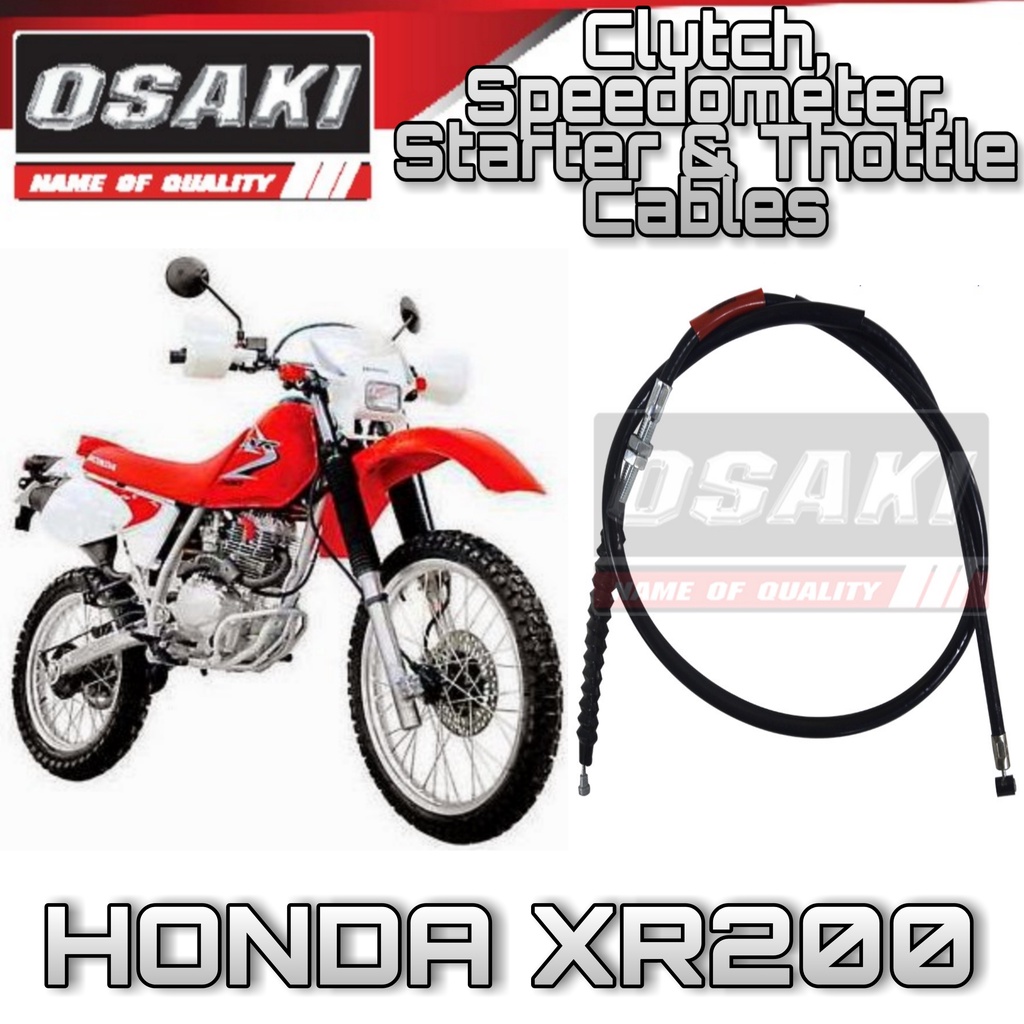 Original OSAKI Cables Clutch, Speedometer, Starter, & Throttle Cables ...