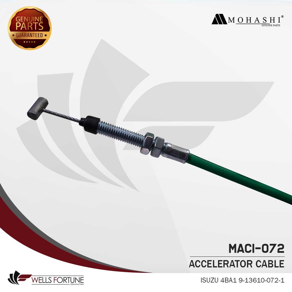 ISUZU 4BA1 30" 36" 42" 48" 54" 68" 72" 78" 80" MOHASHI ACCELERATOR ...