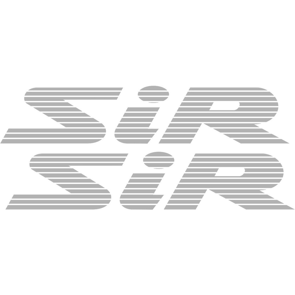 2Pcs/Pair Civic SIR SI-R 2 Vtec EG6 B16A Restoration Decals Stickers ...
