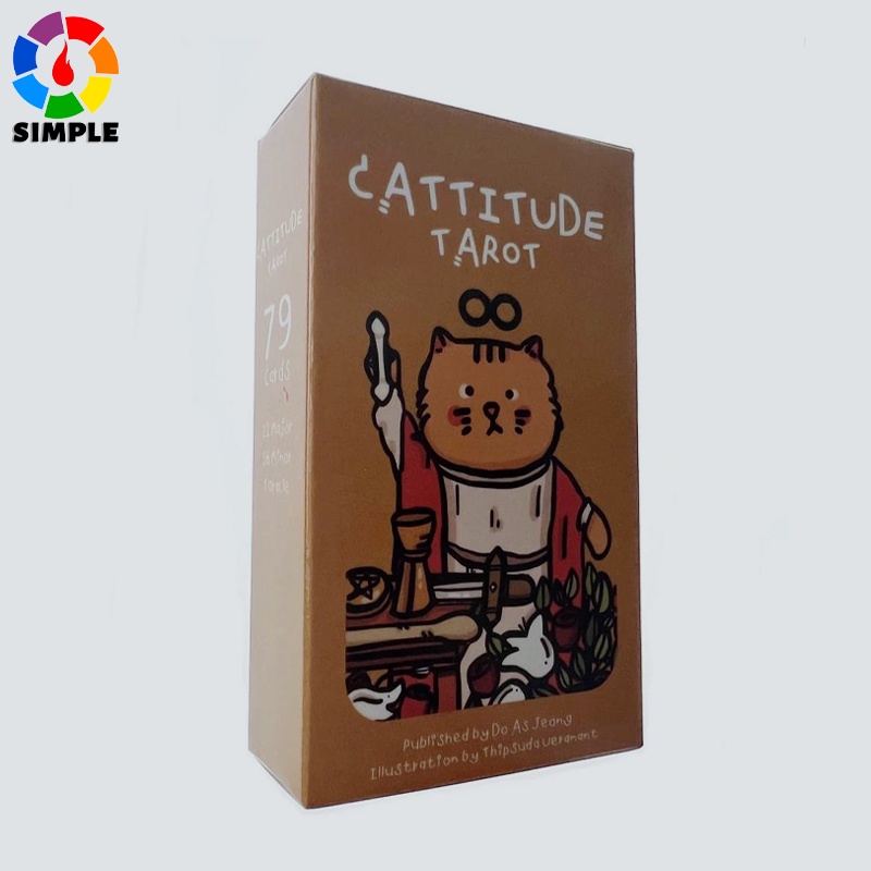 Cattitude Tarot Deck Card Games | Shopee Philippines