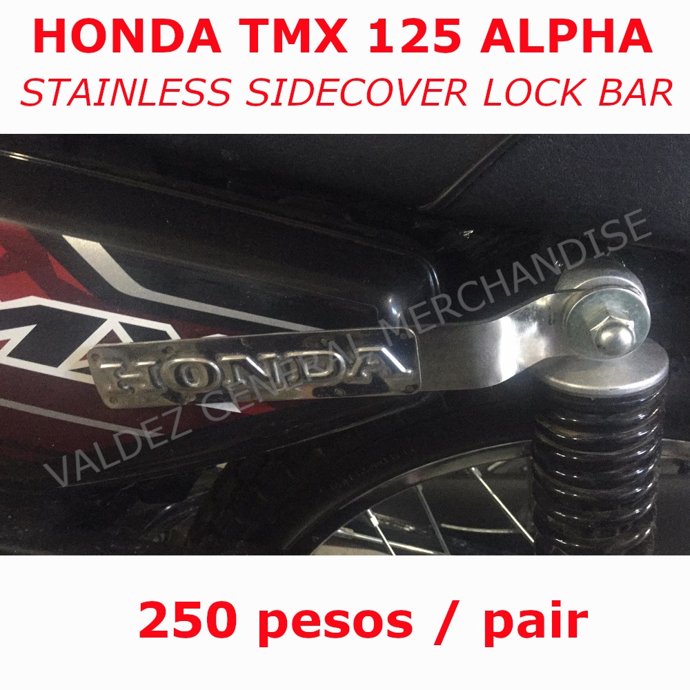 Valdez, TMX 125 Alpha NEW SIDE COVER LOCK BAR ,SIDE COVER LOCK Support ...