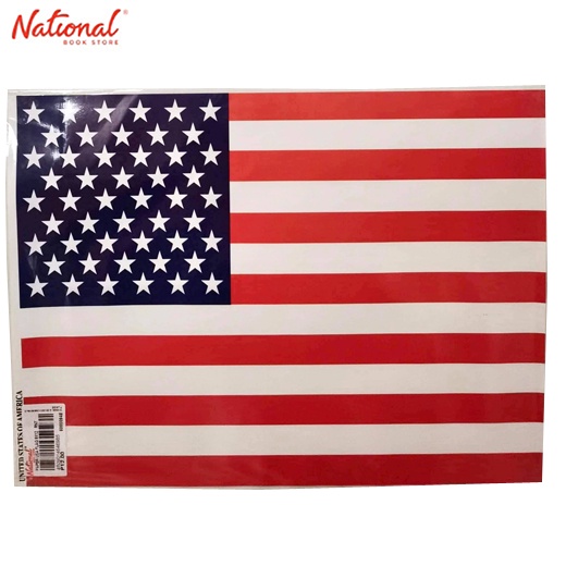 Flag Paper Usa 9 Inches X 12 Inches National Book Store | Shopee ...