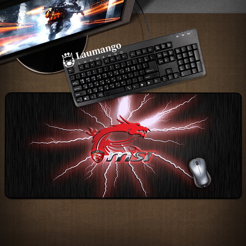Msi Carpet Mouse Pad Gaming Large Xxl Gamer Mat Pc Accessories Keyboard ...