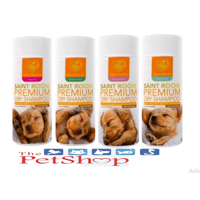 Saint Roche Premium Dog DRY Shampoo 128g | Shopee Philippines