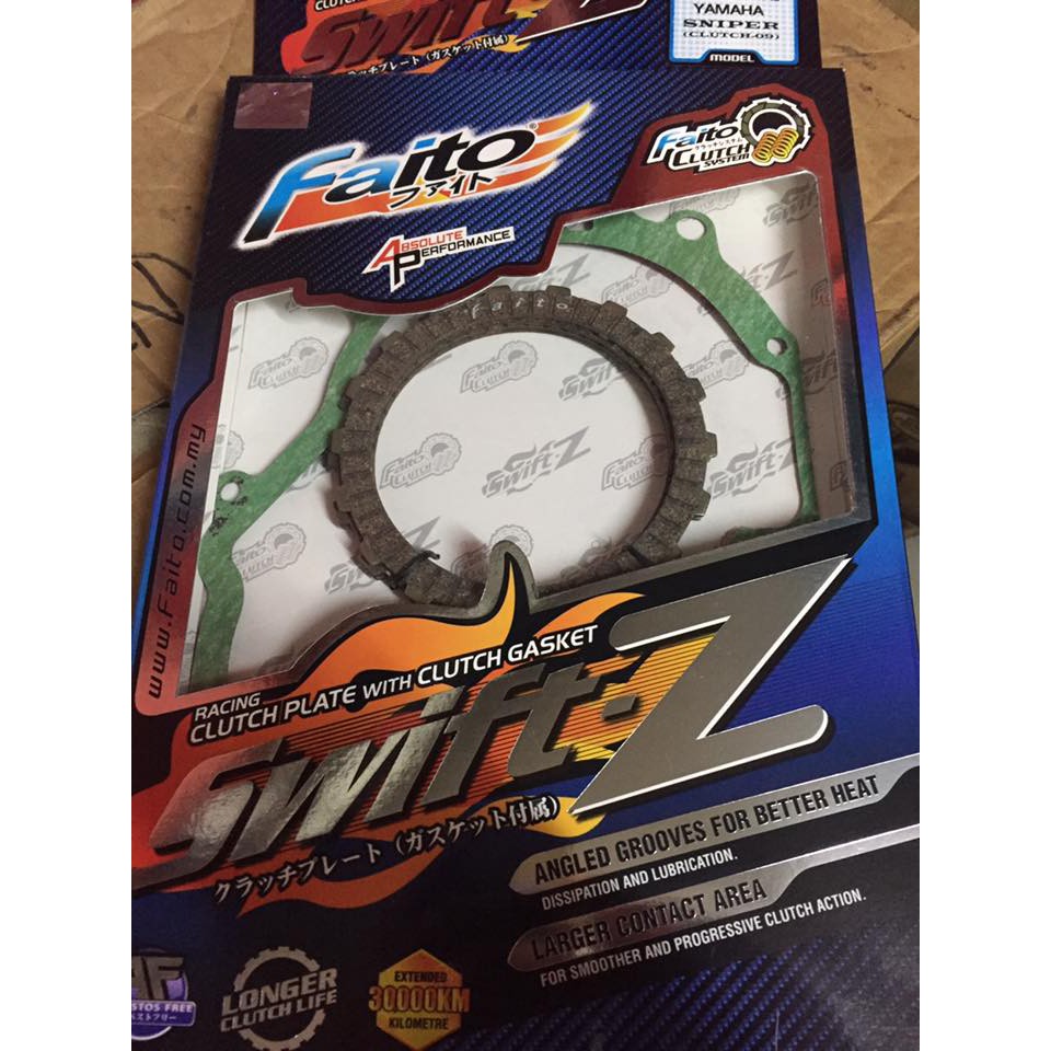 FAITO Clutch Lining Set Sniper 135 Classic | Shopee Philippines