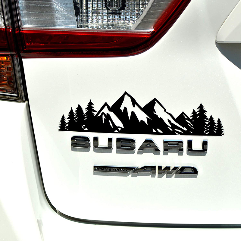 SUBARU Forest Mountain Peak Camper Sticker | Shopee Philippines