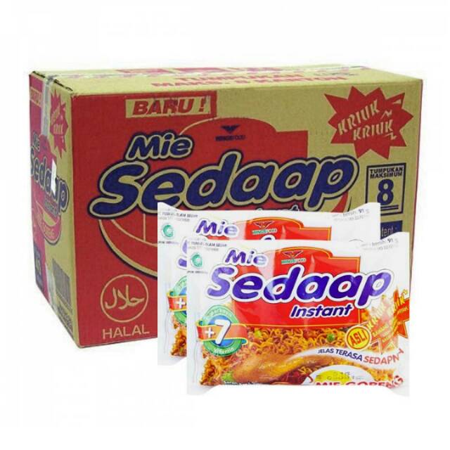 Sedaap Noodles - Carton Instant Noodles 90gr x 40pcs | Shopee Philippines