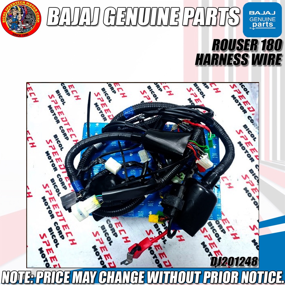 ROUSER 180 HARNESS WIRE (KMC) (GENUINE: DJ201248) | Shopee Philippines