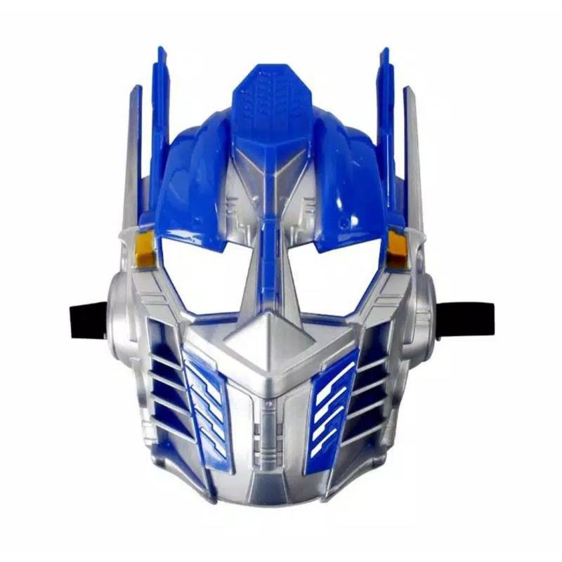 MERAH Transformer optimus prime blue & red mask | Shopee Philippines