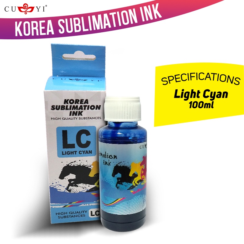 CUYI Korea Sublimation Ink for Ep son Modified Printer for Sublimation ...