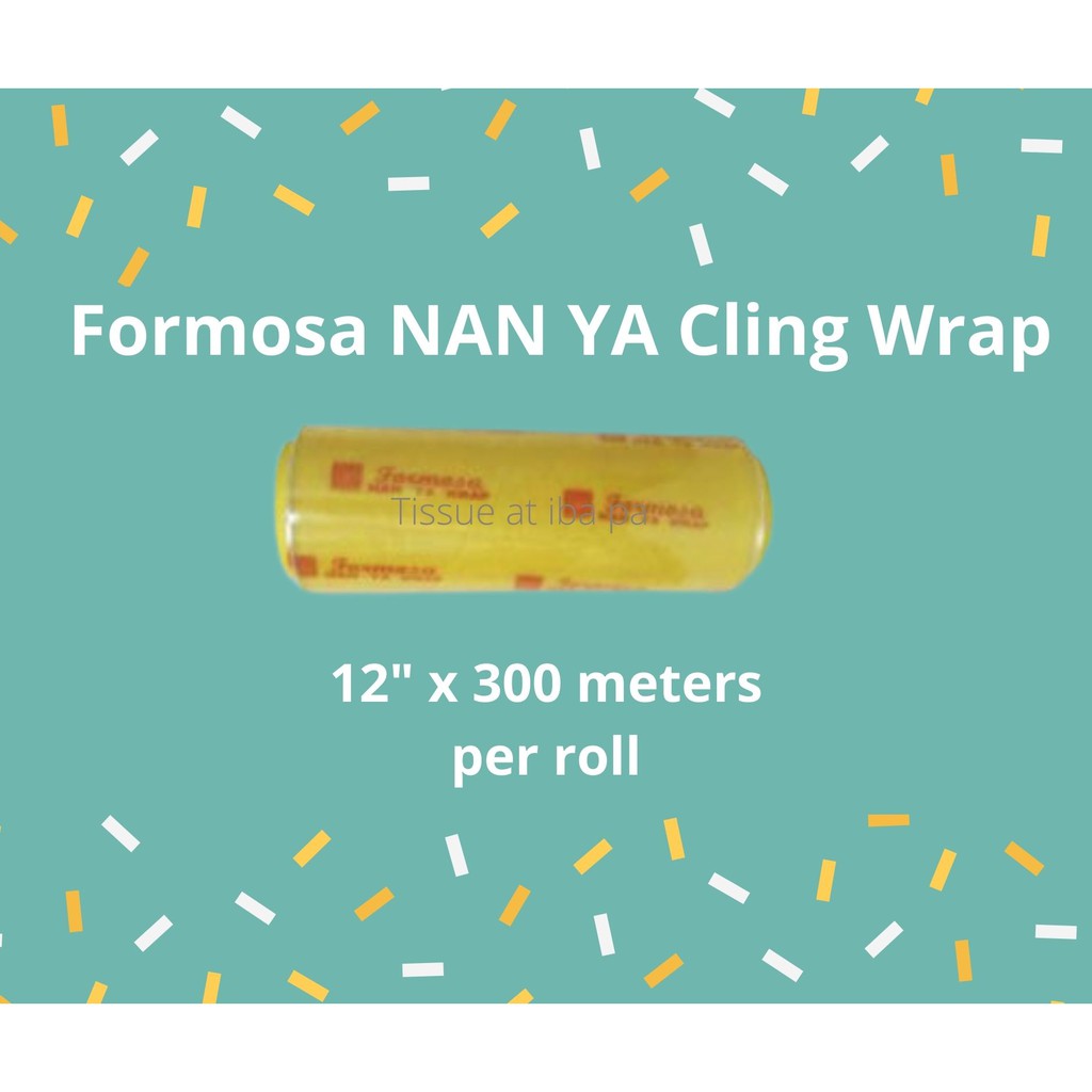 1 Roll Cling Wrap 12 inches by 300 meters Formosa NAN YA 1 Roll ...