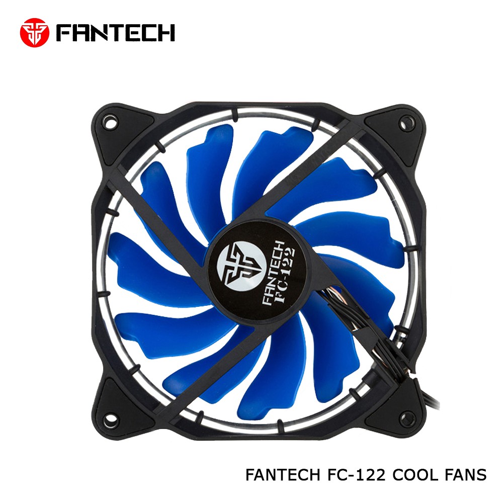 Fantech FC-122 Fan Turbine 120mm CPU cooler LED Fan 1200 RPM ...