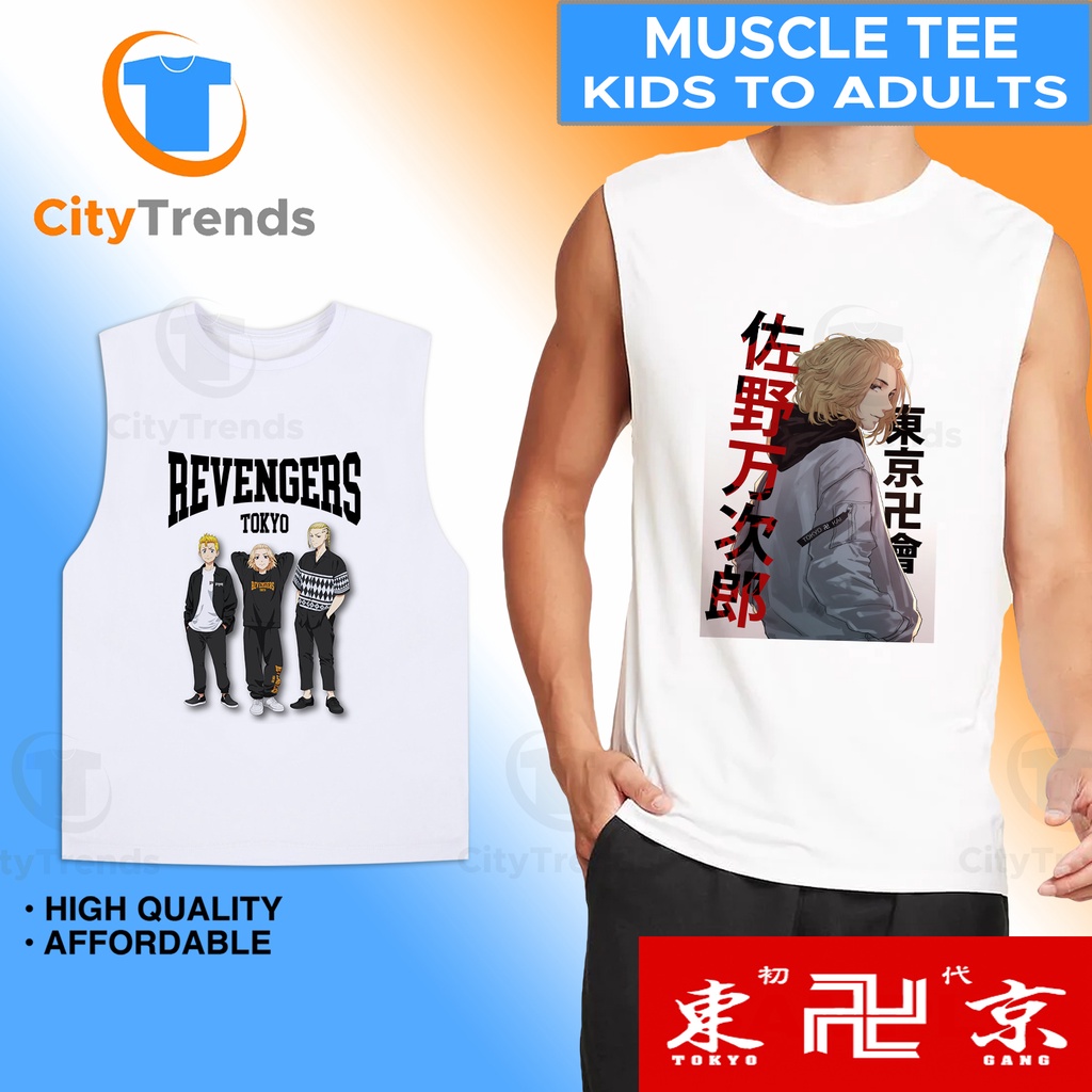 Tokyo Revengers Shirt for kids and adults / Tokyo Revengers Muscle Tee ...