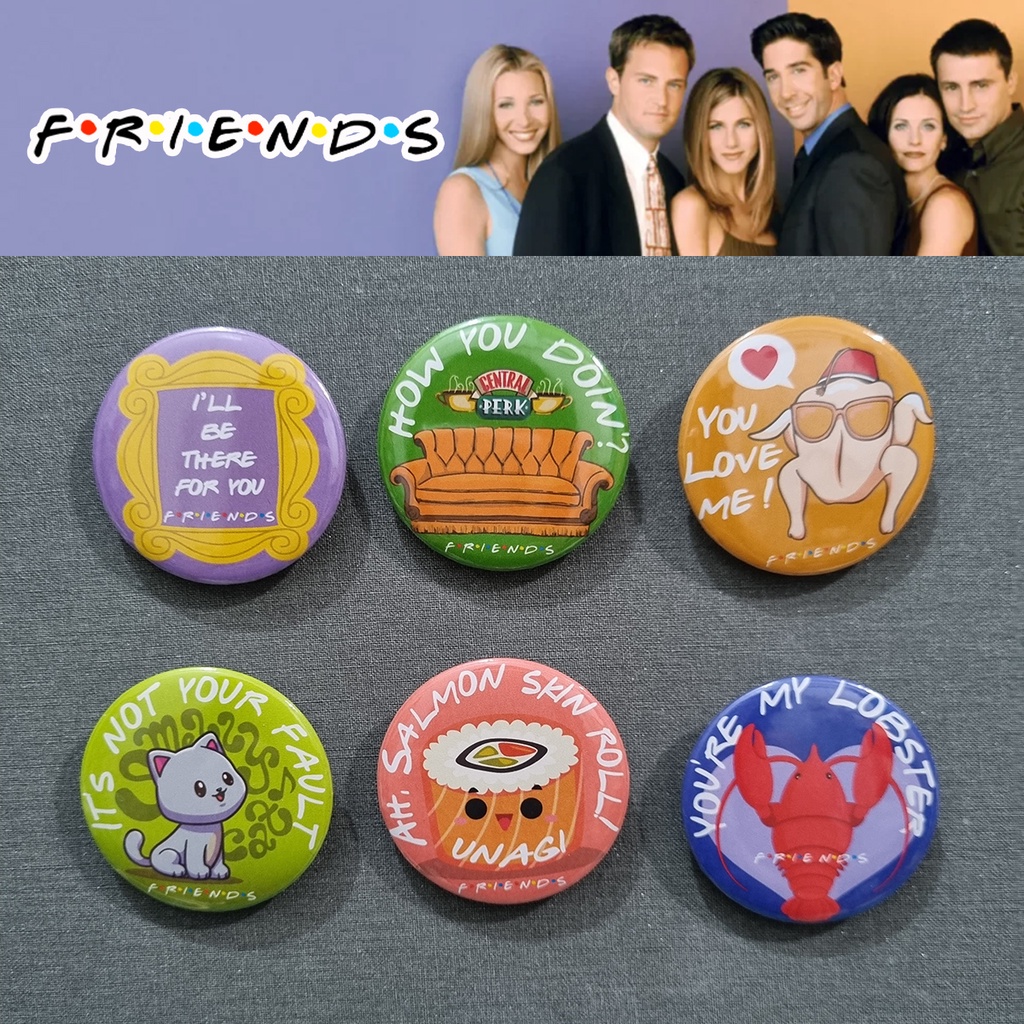 Friends (TV Sitcom) Button Pins | Shopee Philippines