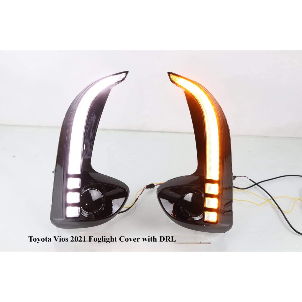 TOYOTA VIOS / YARIS 2021 -2025 LED DRL FOG LIGHT COVER ( vios ...
