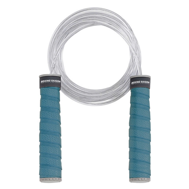 Saigon Deluxe Steel Wire Standard Boxing Speed Jump Rope | Shopee ...