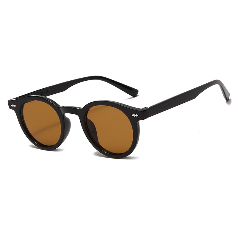 Fashion Small Frame Round Sunglasses New Vintage Women Green Popular Sunglasses For Men Glasses