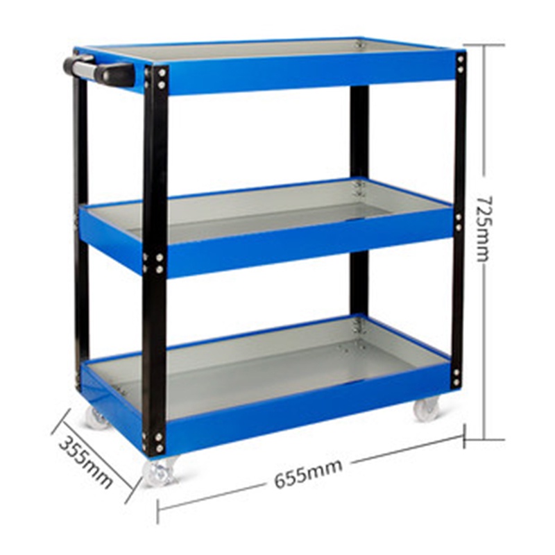3 Leyer Tool Cart Trolley Heavy Duty Mechanical Workshop Tool Trolley ...