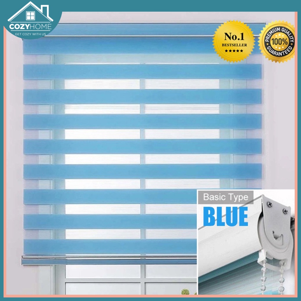 Cozyhome Duo Roller Blinds for Window Roll Up Window Curtain for Home ...